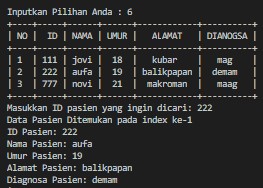 GitHub - Kelompok-6-ASD/Projek-Akhir-Rumah-Sakit: Kelompokm 6 Projek Akhir ASD Rumah Sakit