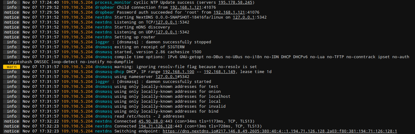 Ship nextdns client with CA certpool · Issue #604 · nextdns/nextdns · GitHub