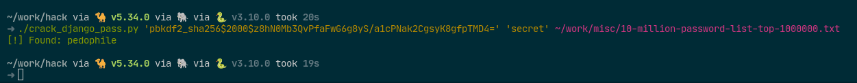 GitHub - s3rgeym/crack-django-password