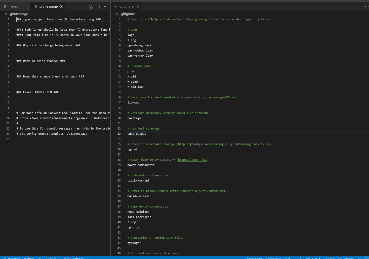 Splits · Issue #127678 · microsoft/vscode · GitHub