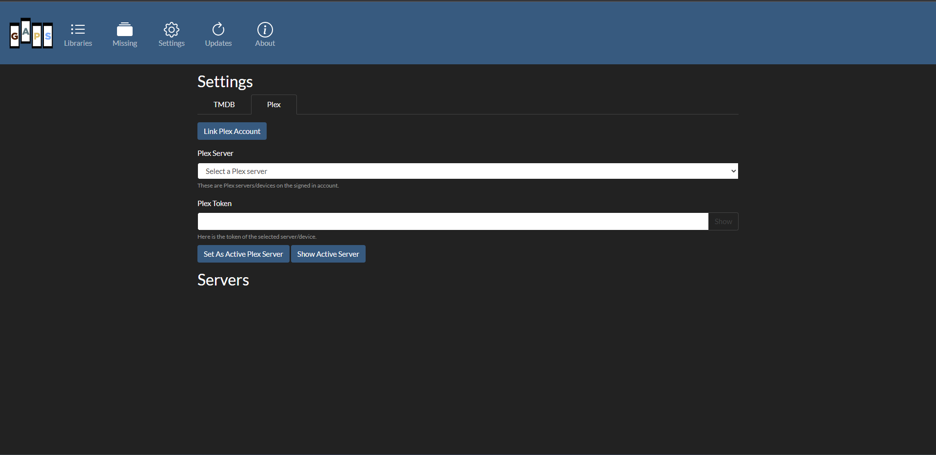GitHub - primetime43/GAPS-2: Find the missing movies in your Plex Server