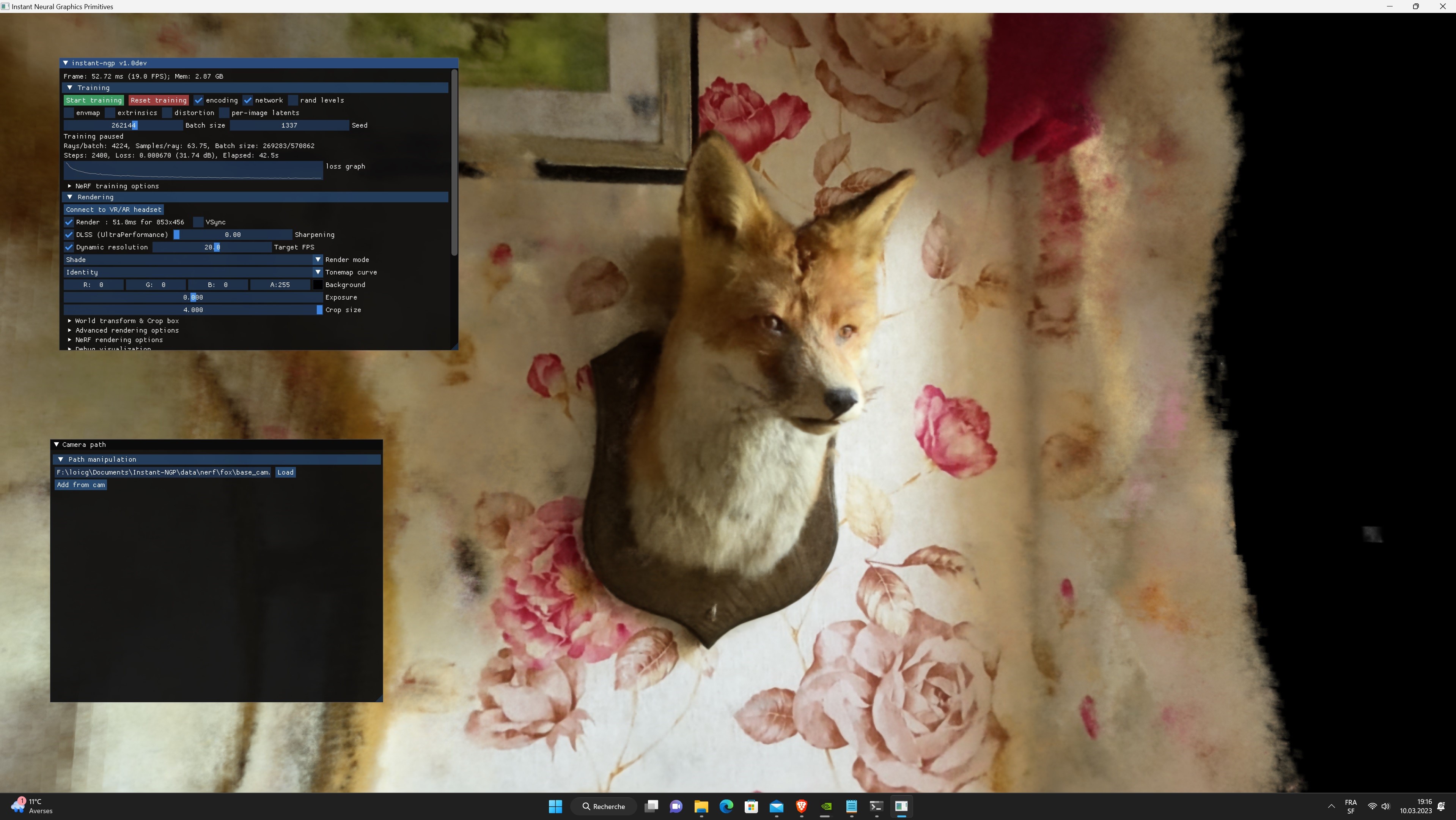Camera Path >"add from camera" not working. Orientation and placement ...
