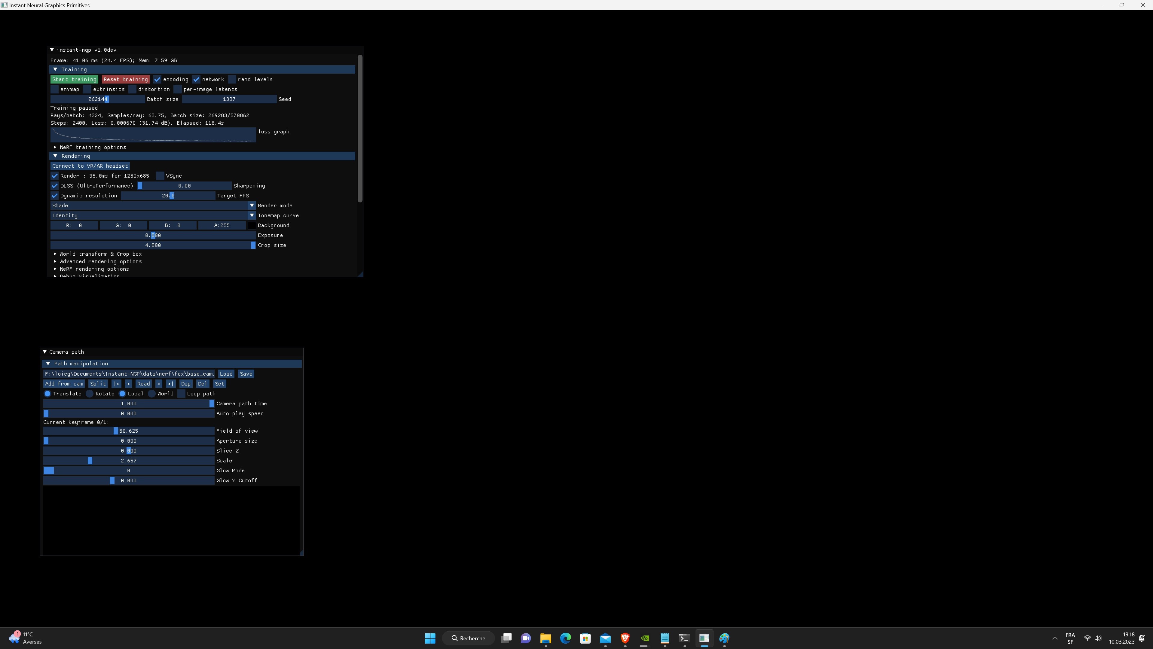 Camera Path >"add from camera" not working. Orientation and placement messed up · Issue #1286 ...