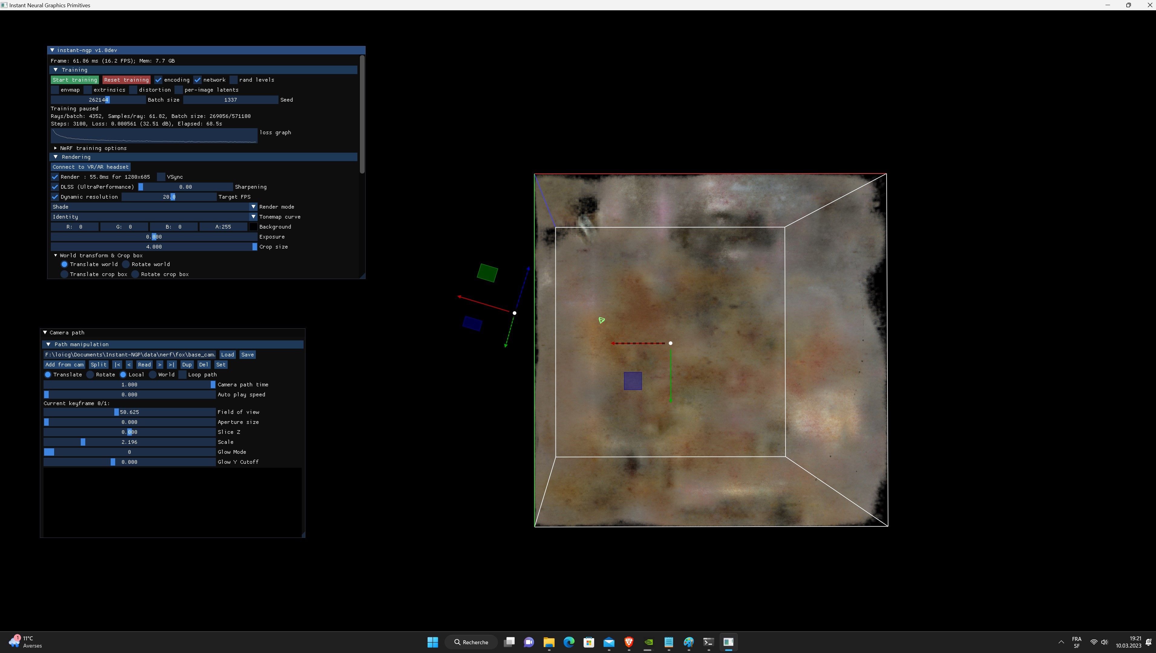 Camera Path >"add from camera" not working. Orientation and placement messed up · Issue #1286 ...
