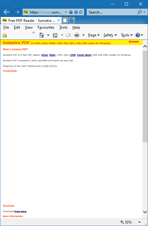 Main web site visual problems · Issue #1873 · sumatrapdfreader/sumatrapdf · GitHub
