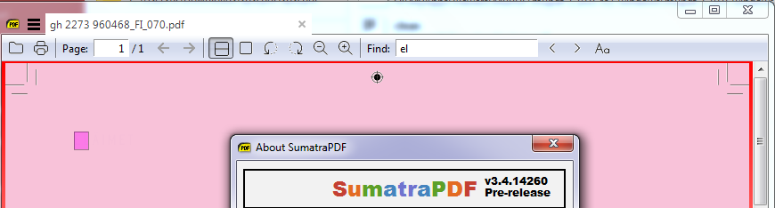 Some "text" objects not displayed in current version · Issue #2273 · sumatrapdfreader/sumatrapdf ...