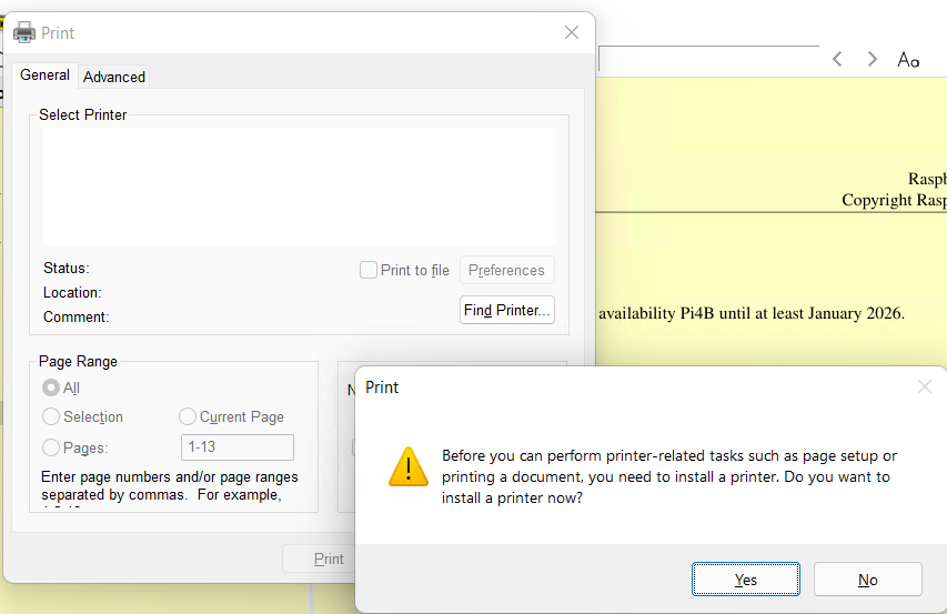print dialog box is blank · sumatrapdfreader sumatrapdf · Discussion ...