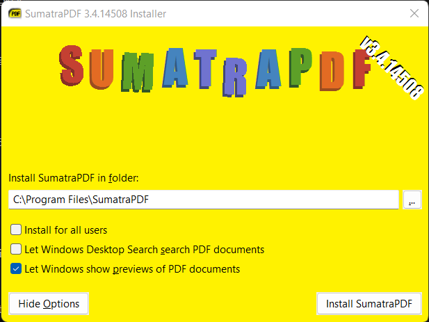 Bad admin user install · Issue #2521 · sumatrapdfreader/sumatrapdf · GitHub