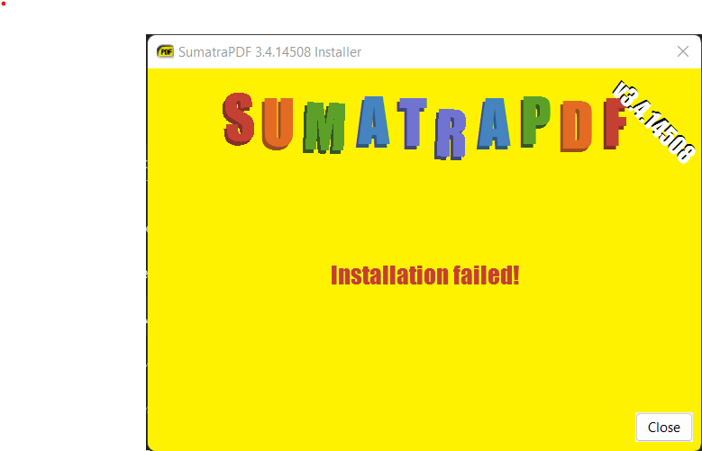 Bad admin user install · Issue #2521 · sumatrapdfreader/sumatrapdf · GitHub