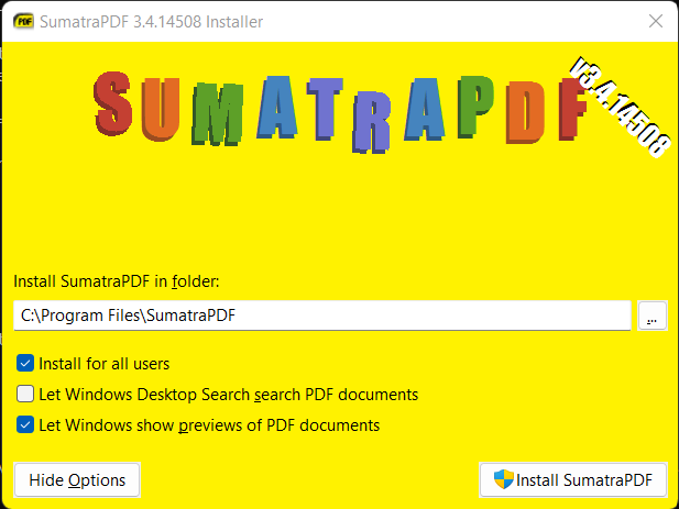 Bad admin user install · Issue #2521 · sumatrapdfreader/sumatrapdf · GitHub