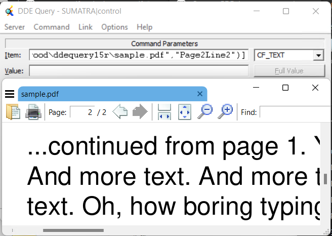 SumatraPDF does not respond to DDE commands · sumatrapdfreader sumatrapdf · Discussion #2993 ...