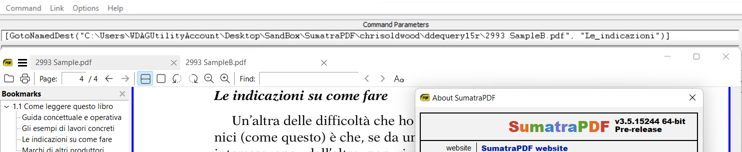 SumatraPDF does not respond to DDE commands · sumatrapdfreader sumatrapdf · Discussion #2993 ...