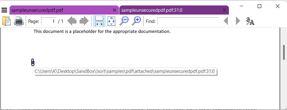 Sumatra 3.4.6 64 bit - Cannot OPEN Attached/embebed PDF files · sumatrapdfreader sumatrapdf ...