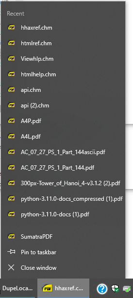 Show Recently Opened Files · Sumatrapdfreader Sumatrapdf · Discussion 3104 · Github