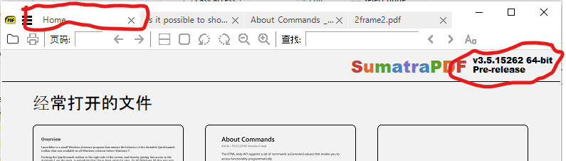 如何显示主屏幕 · sumatrapdfreader sumatrapdf · Discussion #3152 · GitHub