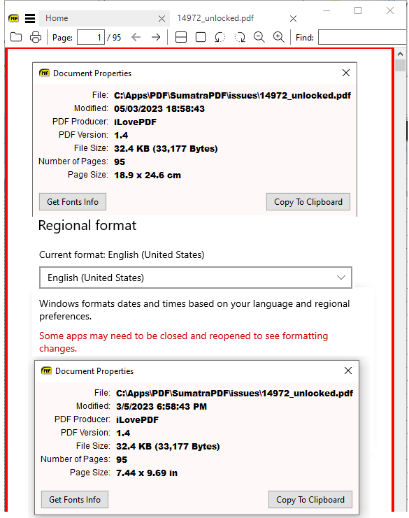 Select unit of measurement · sumatrapdfreader sumatrapdf · Discussion ...