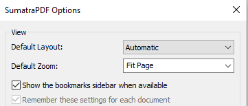 mpdf (php library) generated pdf with bookmarks are not seen in Sumatra but are in Adobe Reader ...