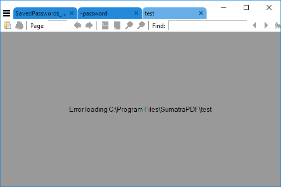 need command line password parameter · Issue #906 · sumatrapdfreader/sumatrapdf · GitHub