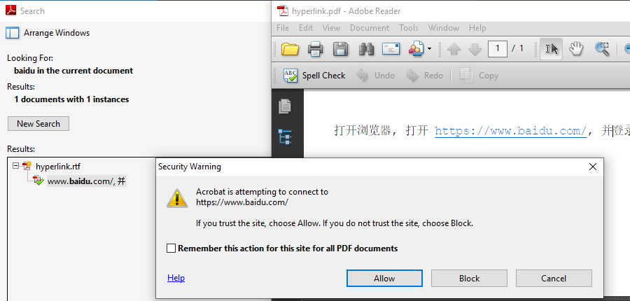 URL Hyperlink bug · Issue #1313 · sumatrapdfreader/sumatrapdf · GitHub