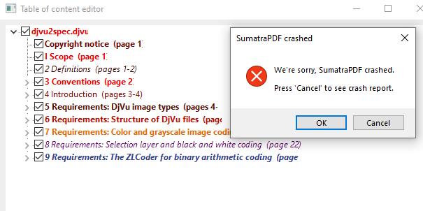 DjVu again :-) · Issue #1384 · sumatrapdfreader/sumatrapdf · GitHub