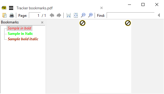 Bookmark fonts seem at variance with expectation · Issue #1418 · sumatrapdfreader/sumatrapdf ...