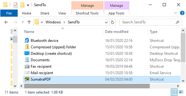 Feature: Right click on a folder menu · Issue #501 · sumatrapdfreader/sumatrapdf · GitHub