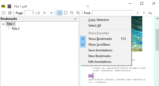 Annotations a difference in contexts · Issue #1689 · sumatrapdfreader/sumatrapdf · GitHub