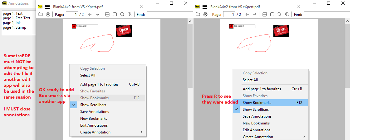 Can't show newly added bookmarks if file was opened before · Issue #1715 · sumatrapdfreader ...