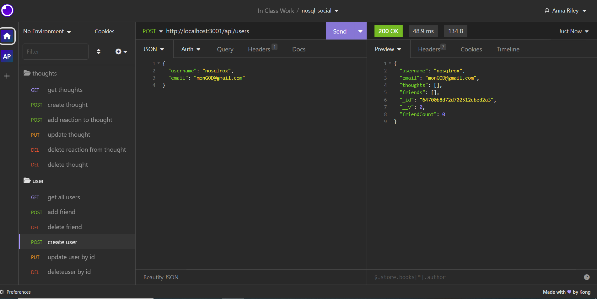GitHub - mercurybased/nosql-social