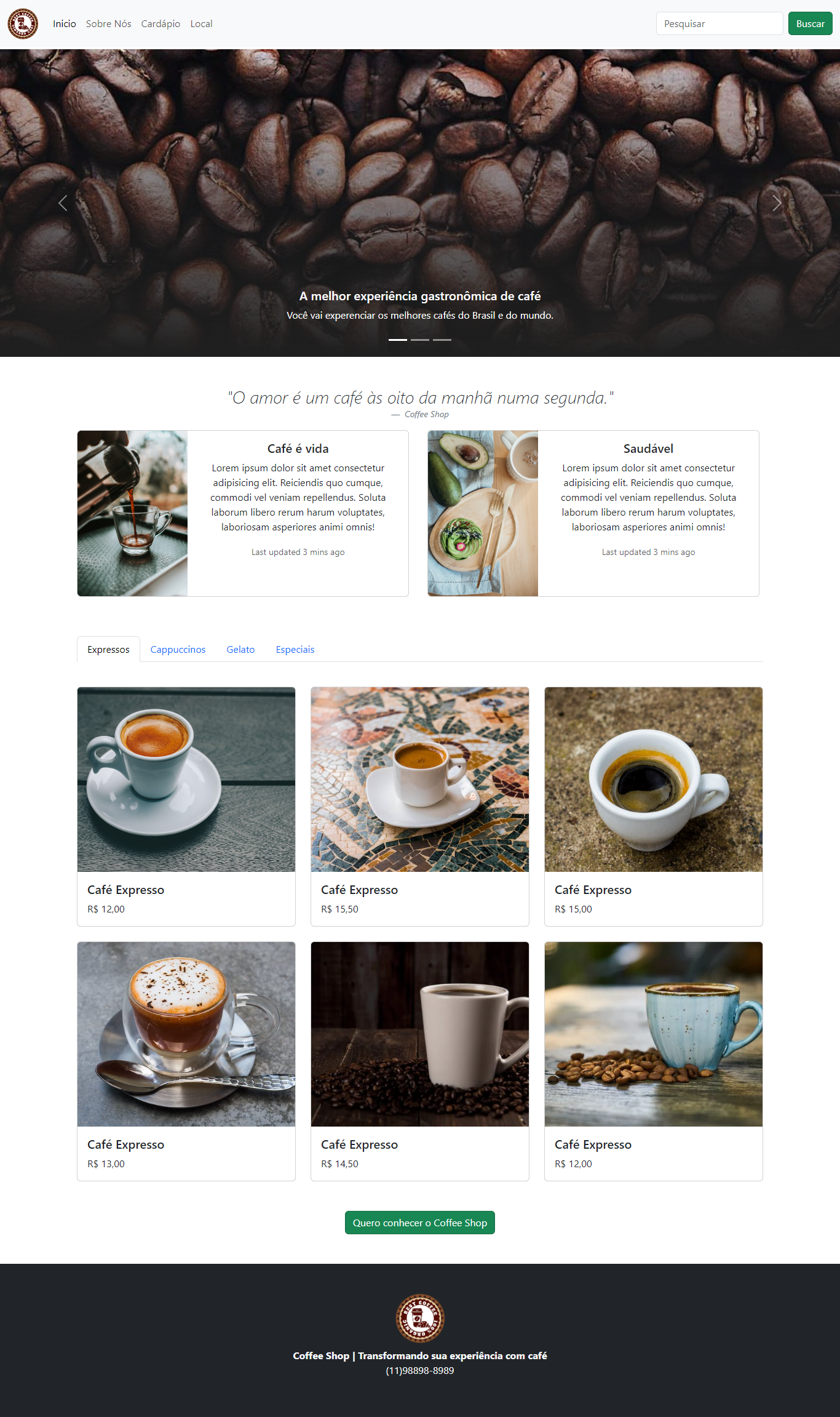 GitHub - newton-araujo/COFFEE-SHOP-BOOTSTRAP