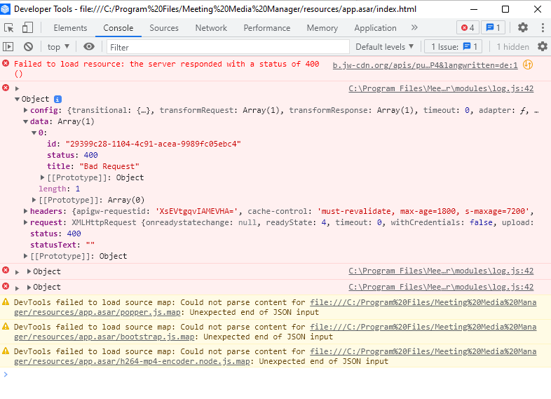 OBS Studio Integration not working · Issue #451 · sircharlo/meeting-media-manager · GitHub