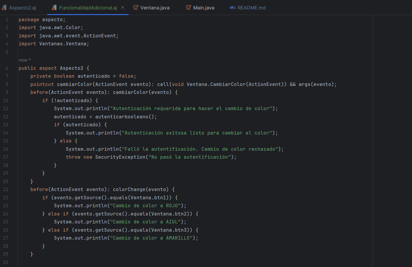 GitHub - OliLM/TareaAspectos
