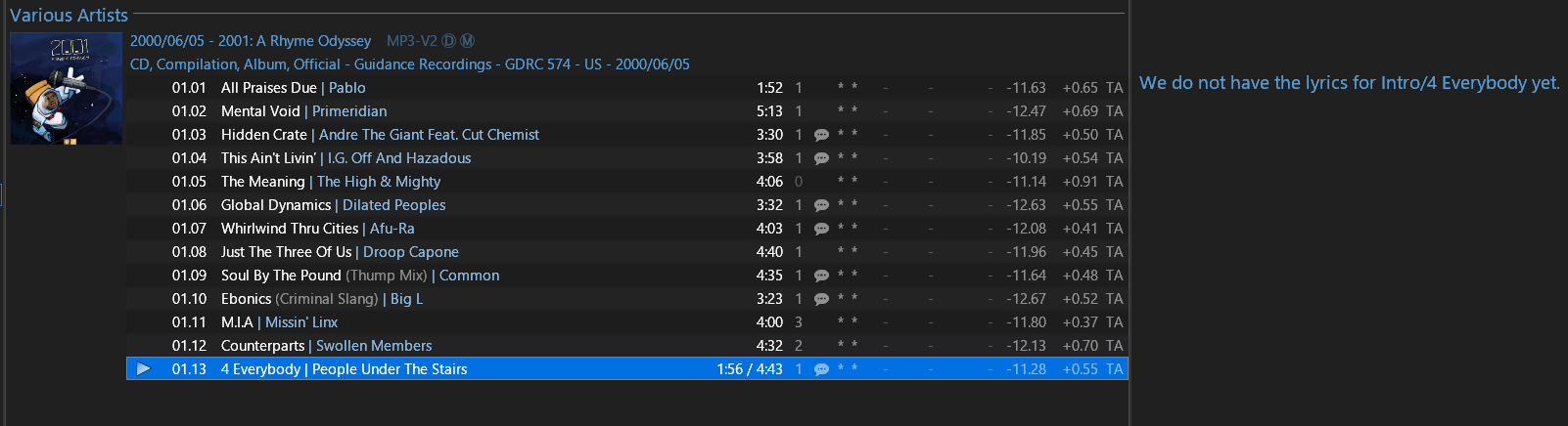 foobar crash · Issue #128 · ESLyric/feedback · GitHub
