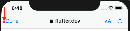 [url_launcher] Page widget behind the Safari view is tappable · Issue #76692 · flutter/flutter ...