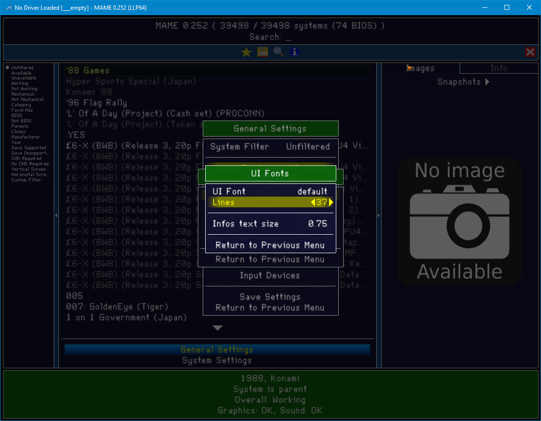 UI font scaling issues when using uismall.bdf at different line sizes in fs/windowed modes ...