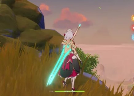 Weapon at the back during , run , walk, stay, idle stances · Issue ...