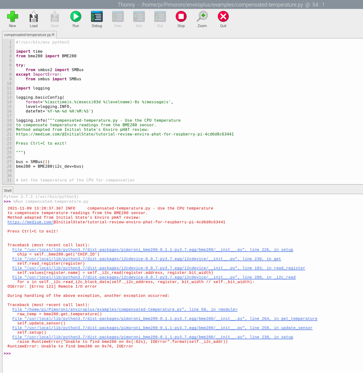 Enviro+ re-install gives errors · Issue #211 · pimoroni/get · GitHub