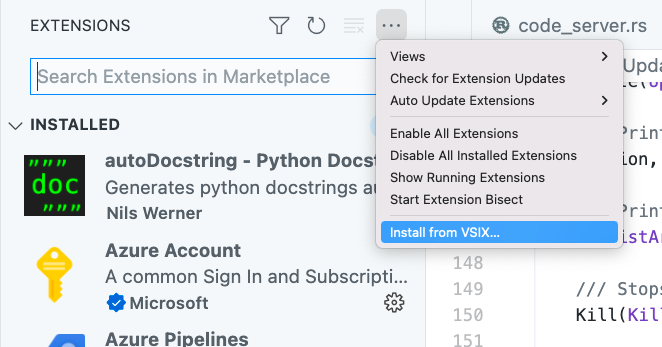 vscode token cannot overwrite existing file · Issue #6446 · microsoft/vscode-remote-release · GitHub