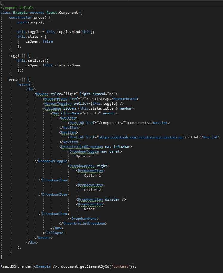 Bootstrap Integration In Rjsnet · Issue 748 · Reactjsreactnet · Github 3870