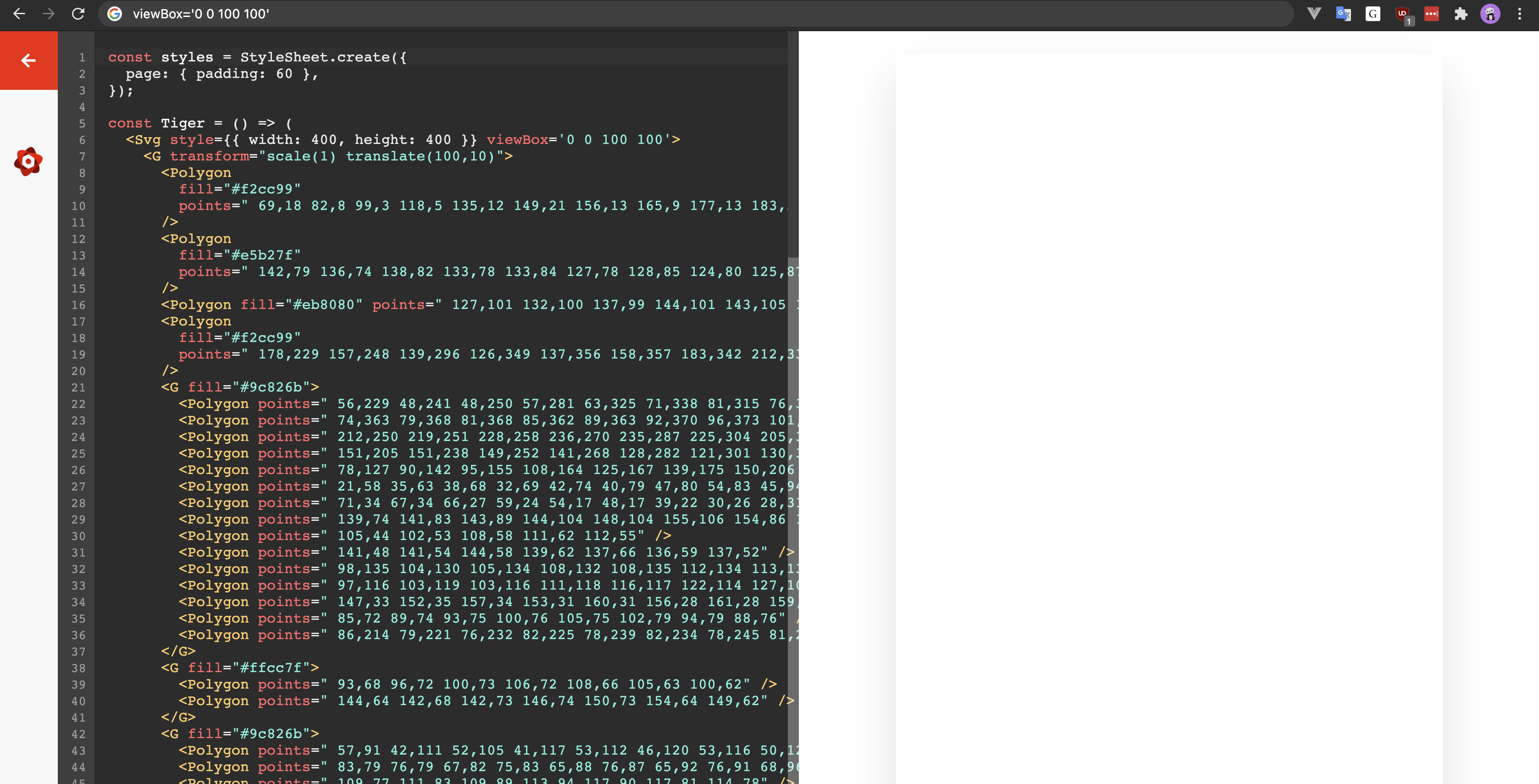 viewBox property on Svg does not work · Issue #1190 · diegomura/react-pdf · GitHub