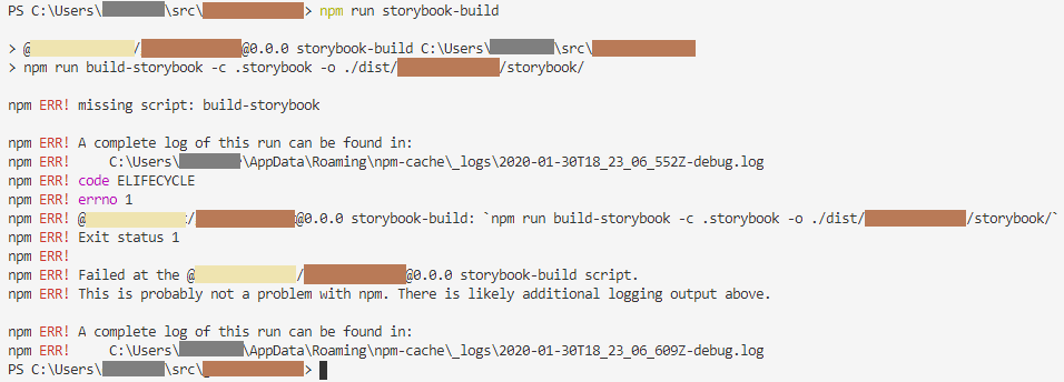 Missing Script Build Storybook · Issue 9685 · Storybookjs Storybook · Github