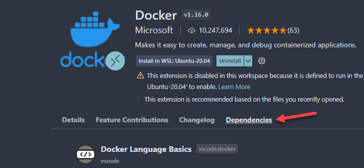 Installation of some extensions in WSL fails with "self signed certificate in certificate chain ...