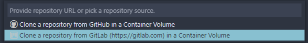 Clone Repository in Container Volumes does not work with GitLab Extension. How to debug? · Issue ...