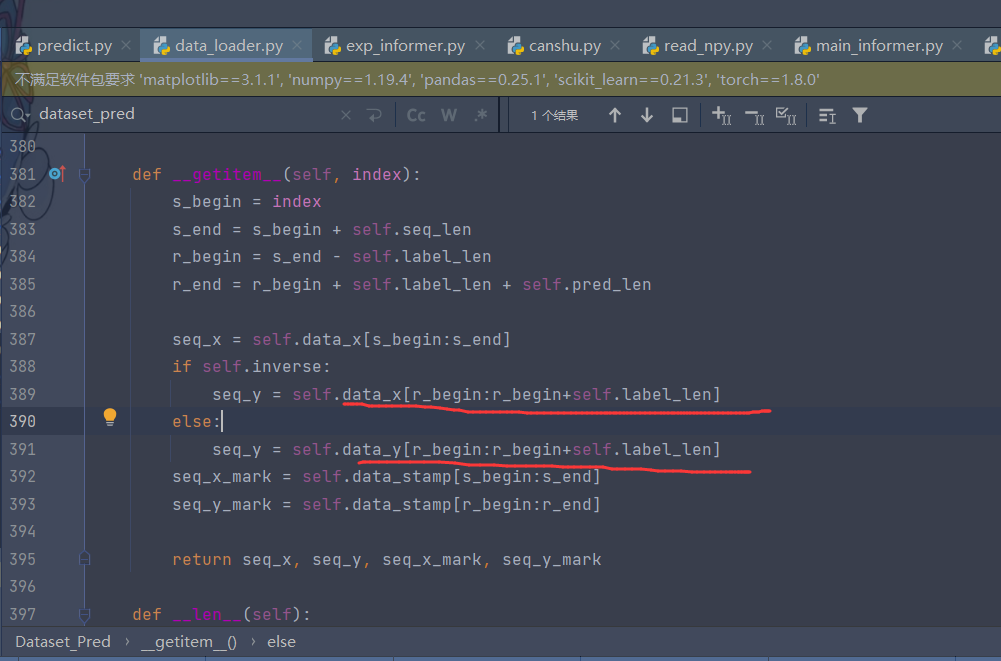 训练自己数据集的问题 · Issue #469 · zhouhaoyi/Informer2020 · GitHub