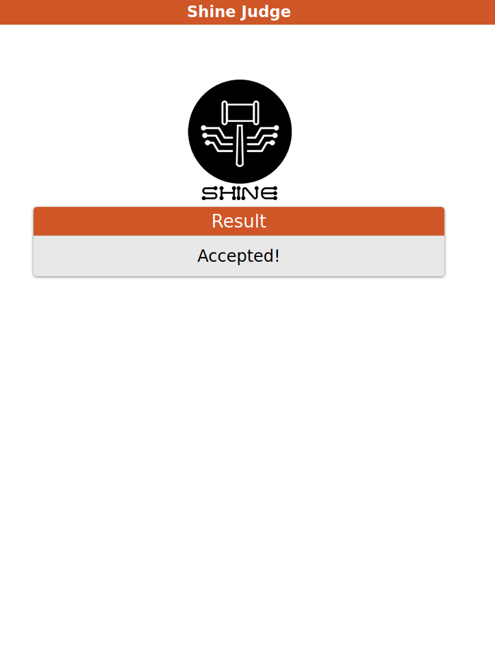 Github Shayanpey Shine Judge