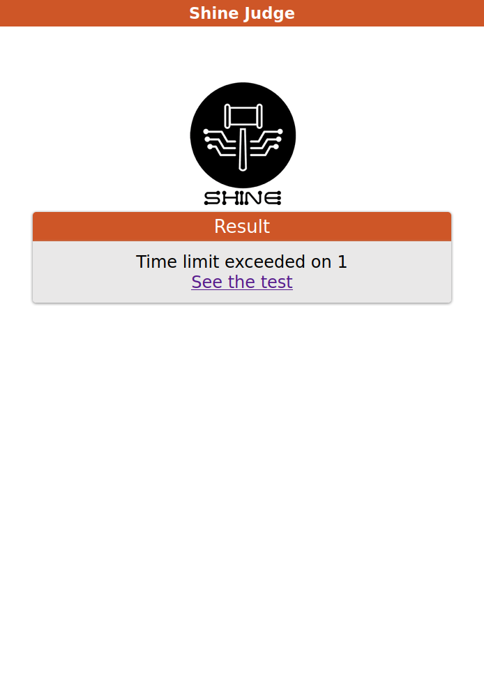 Github Shayanpey Shine Judge