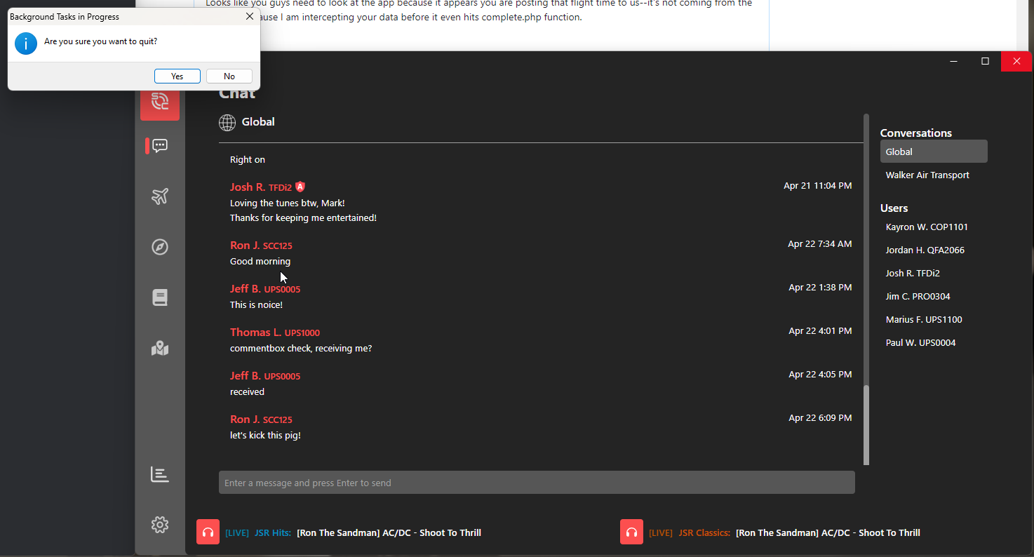 [BUG] - Background Processes Running · Issue #132 · invernyx/smartcars-3-bugs · GitHub