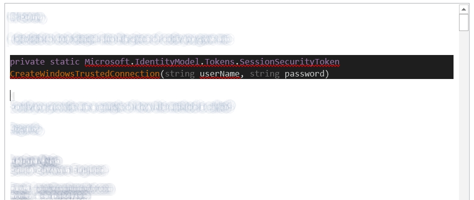 don't copy the styles of the text when doing copy & paste of a line of code (e.g. into outlook ...