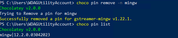 `choco Pin Remove N Packagename` Removes Pin For A Different Package · Issue 3196 · Chocolatey 