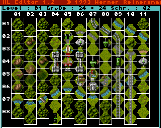 GitHub - reinersmann/BattleIsleEditor: Map editors for Battle Isle, History Line and expansions ...